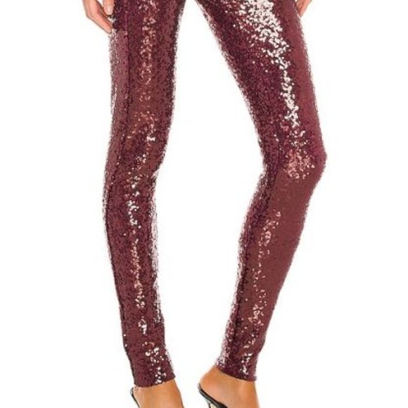 Commando | Other | Commando Sequin Burgundy Leggings | Poshmark